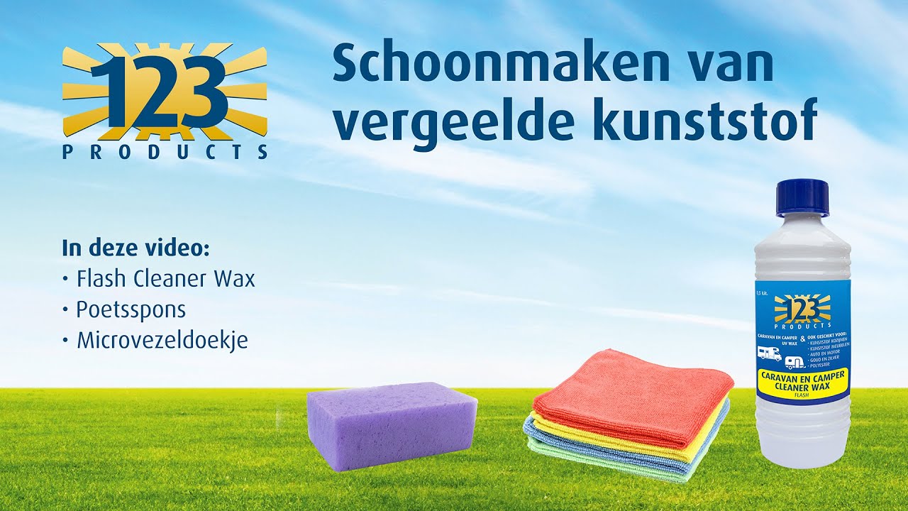 123 Flash Cleaner Wax - YouTube