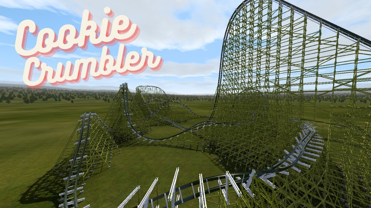 Cookie Crumbler (RMC Roller coaster No Limits 2) - YouTube