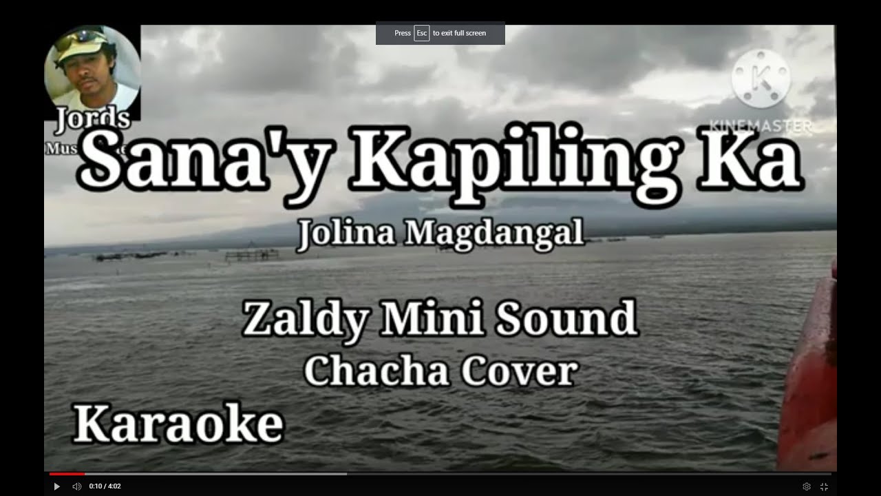 Sanay laging kapiling - Jolina Magdangal || Karaoke Zaldy Mini Studio ...