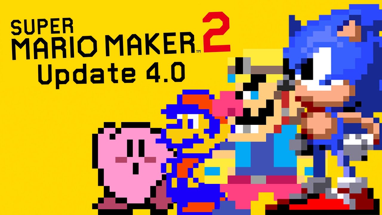 Super Mario Maker 2 (Dlc pack Update 4.0) - A miibo-ing update - YouTube