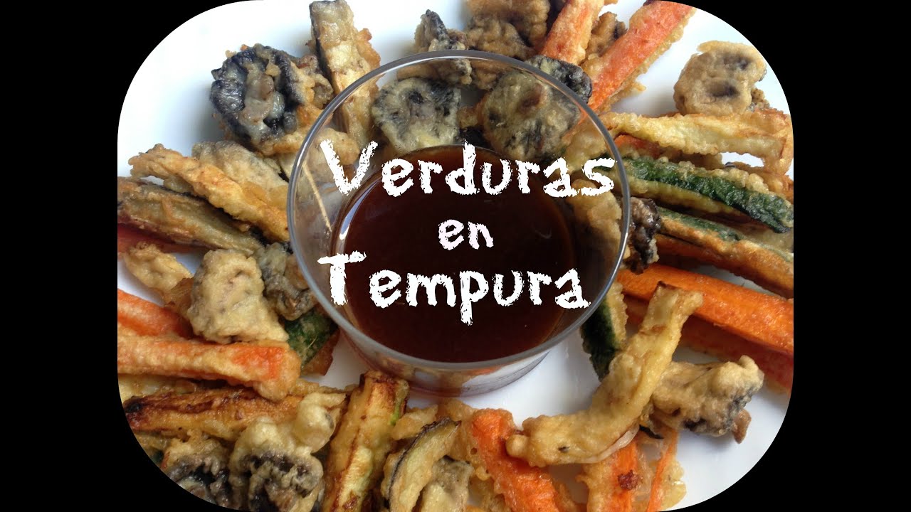 Verduras en Tempura- Receta Fácil -Express - YouTube