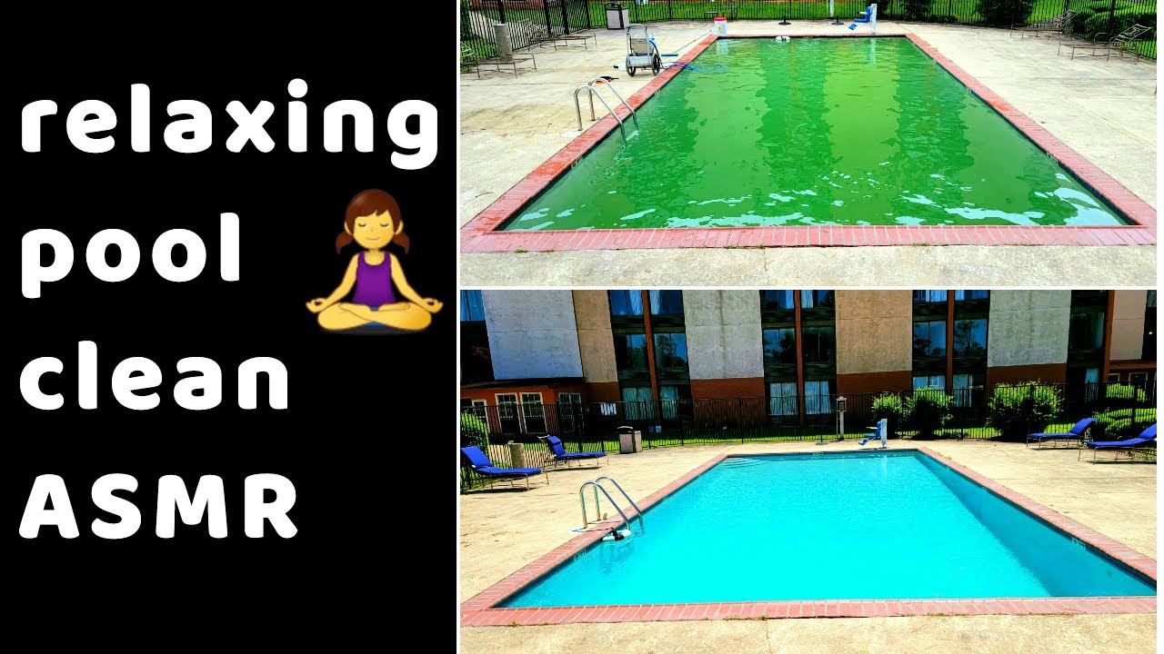 Relaxing pool cleaning ASMR (no talking) - YouTube