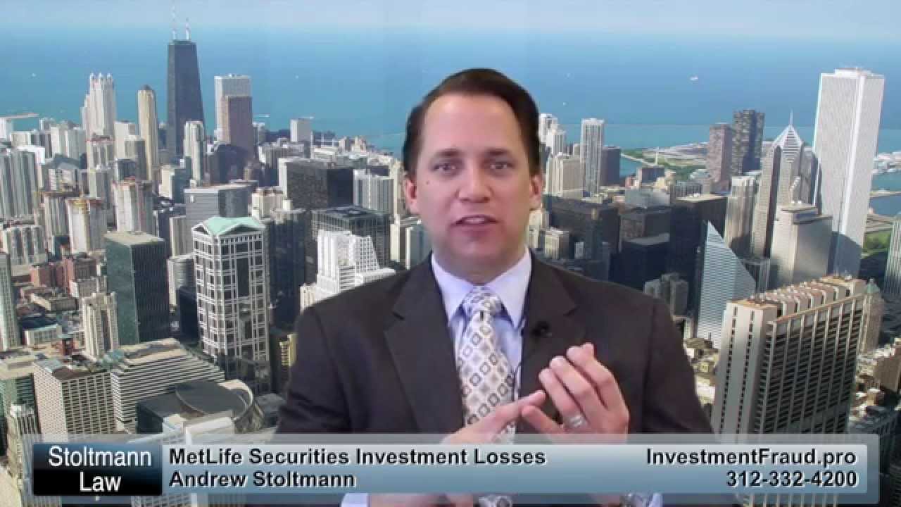 Metlife Securities Investment Losses - Call 312-332-4200 - YouTube