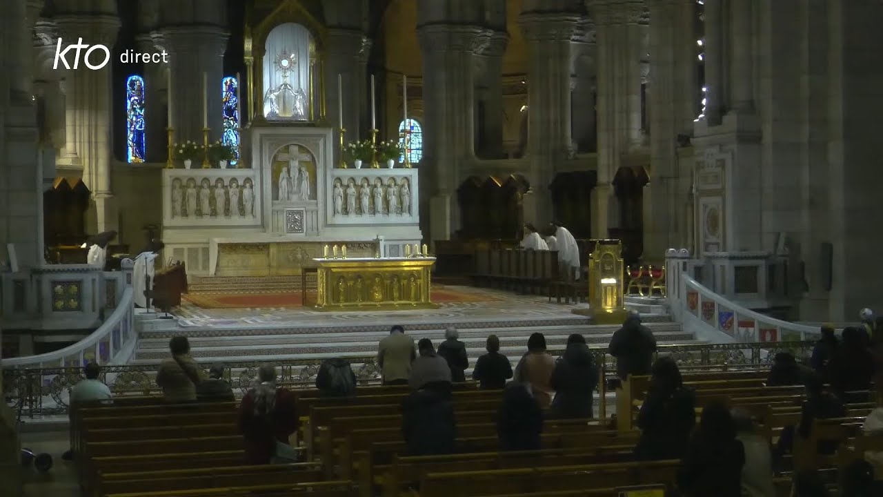 Prière du Milieu du Jour du 23 novembre 2023 au Sacré-Coeur de ...