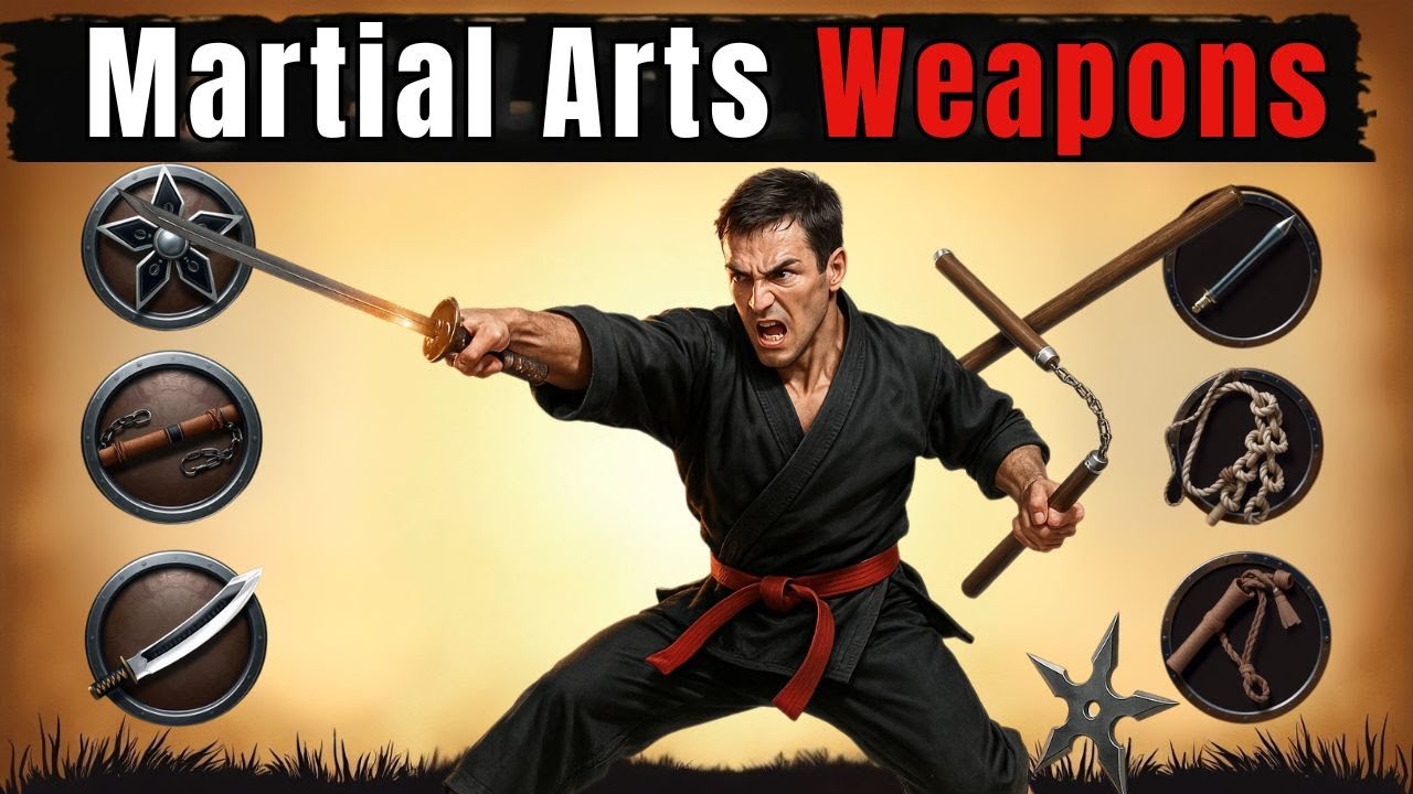 8 Minutes to Master Martial Arts Weapons: Secrets You NEED to Know ...
