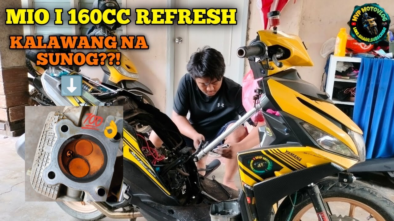 MIO I 160CC ENGINE REFRESH | ENGINE PREVENTIVE MAINTENANCE | KALAWANG ...