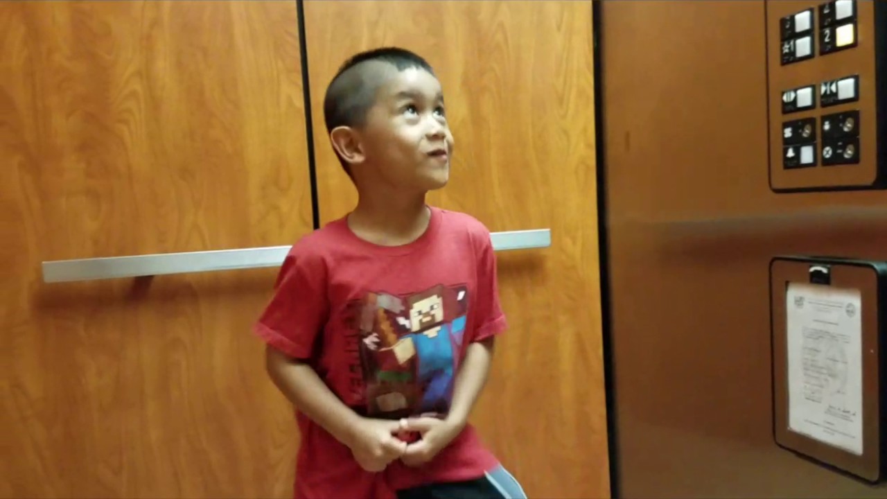 Luke's Party in the Elevator - YouTube