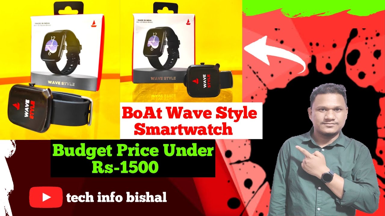 BoAt Wave Style Smartwatch | BoAt Wave Style Call Smartwatch | Unboxing ...
