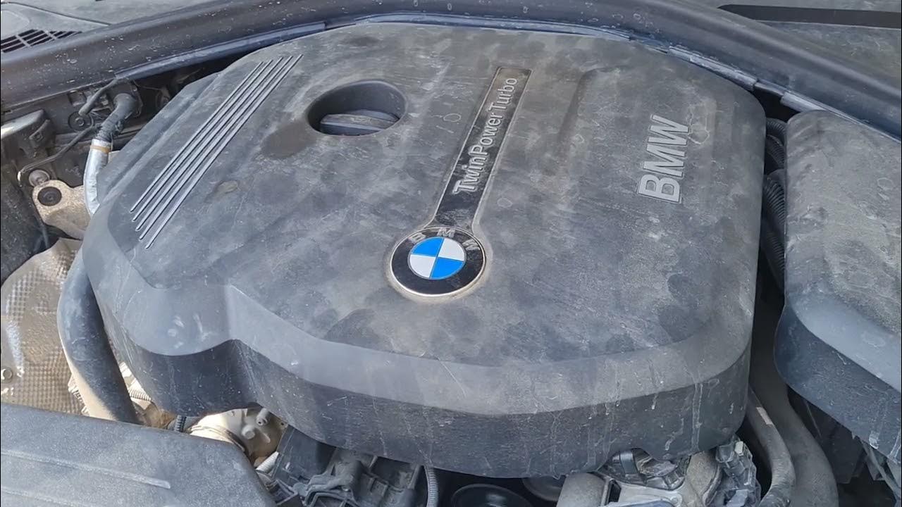 BMW 118i B38 Engine Bad Startup Sound - Bad SparkPlugs? - YouTube