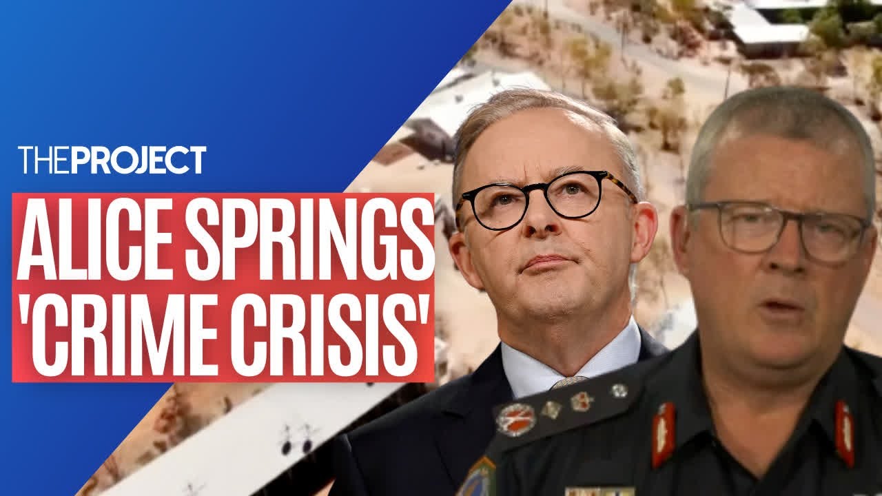 Crime Crisis: Prime Minister Visits Alice Springs As Youth 'Crime ...