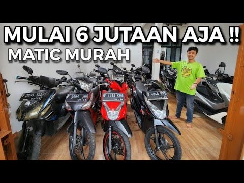 UPDATE HARGA MOTOR BEKAS MULAI 6 JUTA | ARUMI MOTOR - YouTube