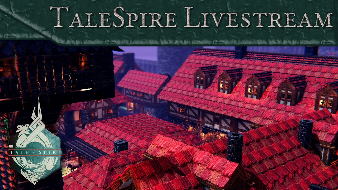 TaleSpire Sunday: More Castle City Building! - YouTube