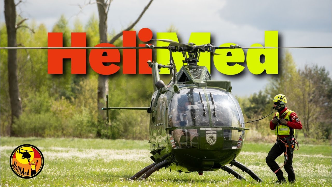 HeliMed - działania ratownicze ze śmigłowca (04/23) - YouTube