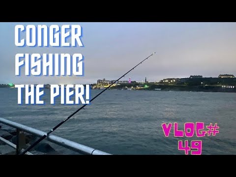 UK Sea Fishing | Conger Fishing | Mount Batten Pier | Bait Demo and Rig ...