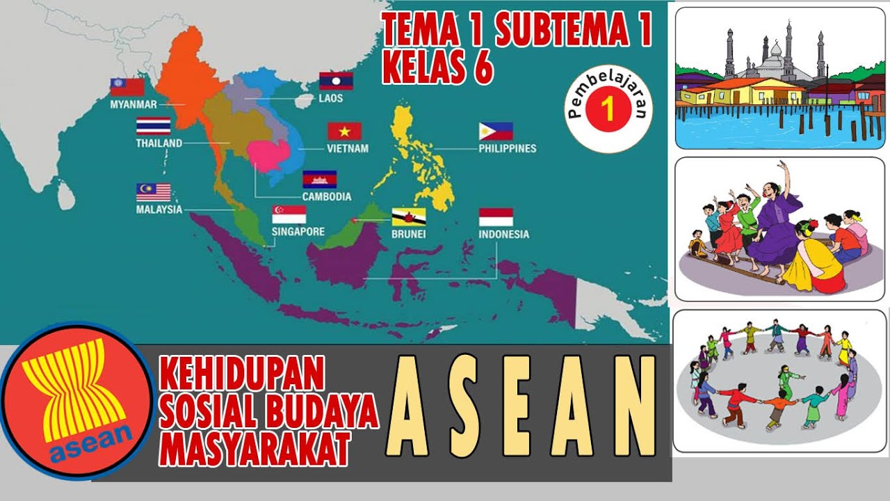 Kehidupan Sosial Budaya Masyarakat ASEAN - YouTube