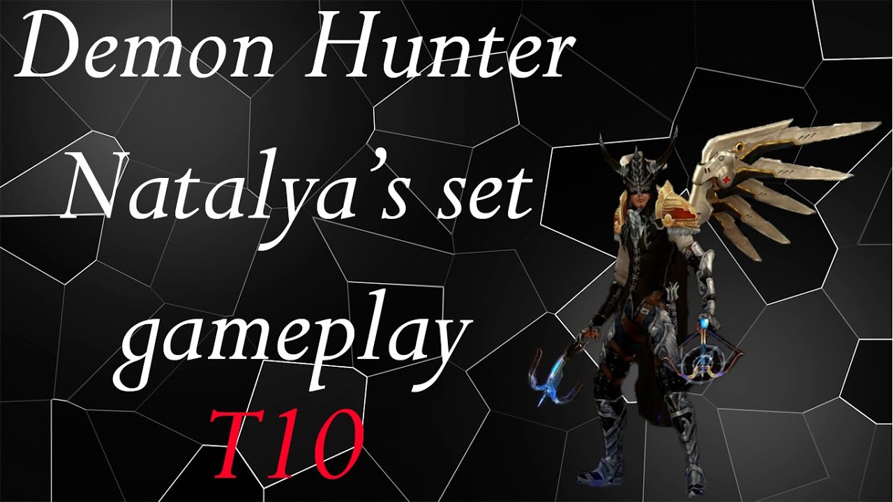 Diablo 3 RoS 2.4 Demon Hunter Natalya's set gameplay. T10 - YouTube