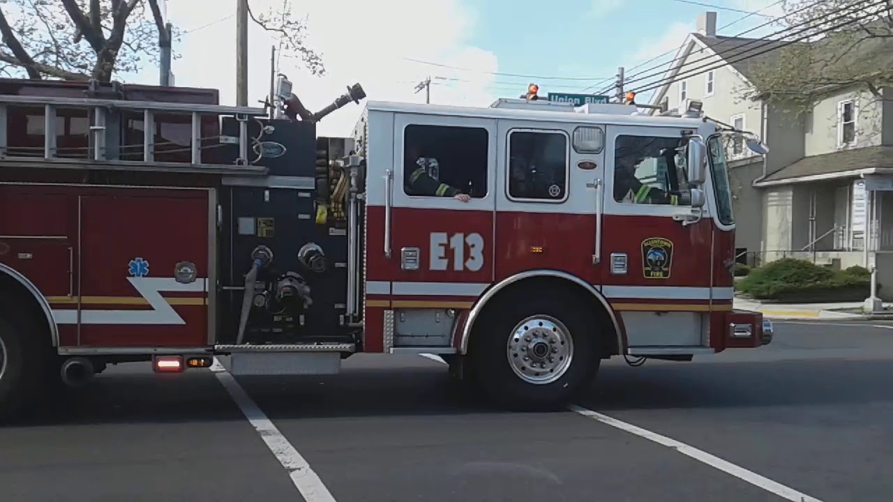 AFD Engine 13 Responding - YouTube