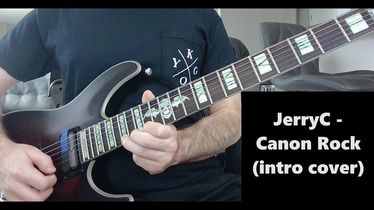 JerryC - Canon Rock (intro cover) - YouTube
