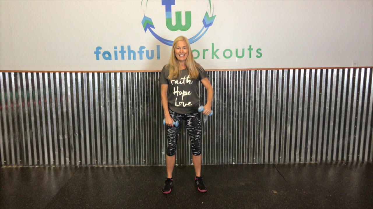 Walking, Weights & Romans 12 Workout by Faithful Workouts - YouTube