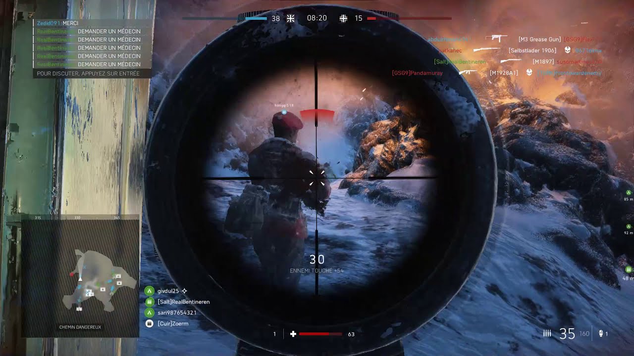 MMG NOOB 61-1 - Test de la MM710-2 - Battlefield V - YouTube