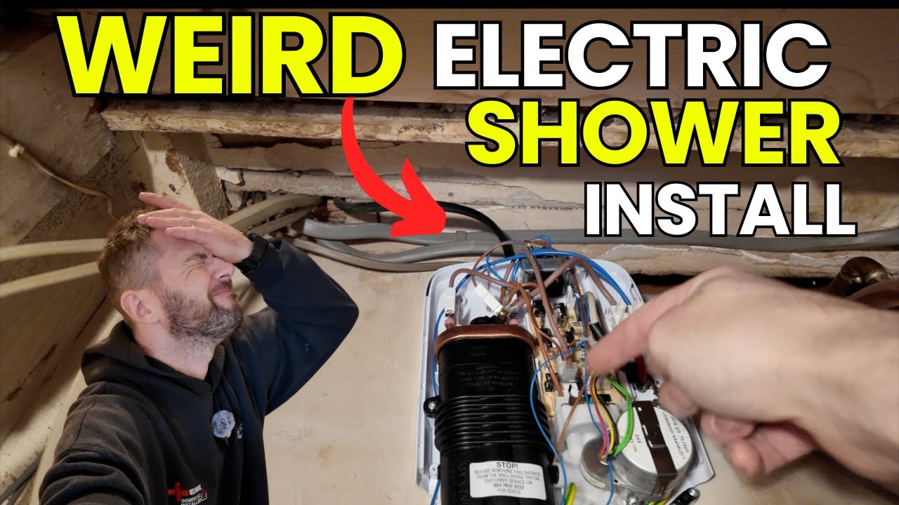 Worst Electric Shower Job Ever!! - YouTube
