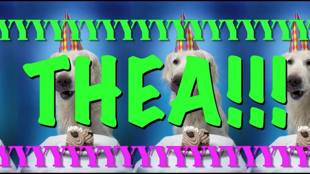 HAPPY BIRTHDAY THEA! - EPIC Happy Birthday Song - YouTube
