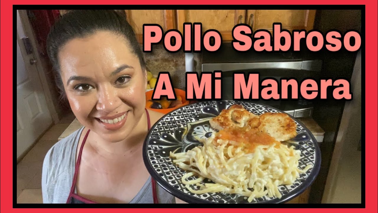 Spaghetti Blanco Con Pollo y Salsa | CarEn Kay - YouTube