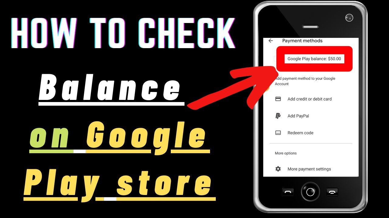 How to check balance on google play store #shorts - YouTube