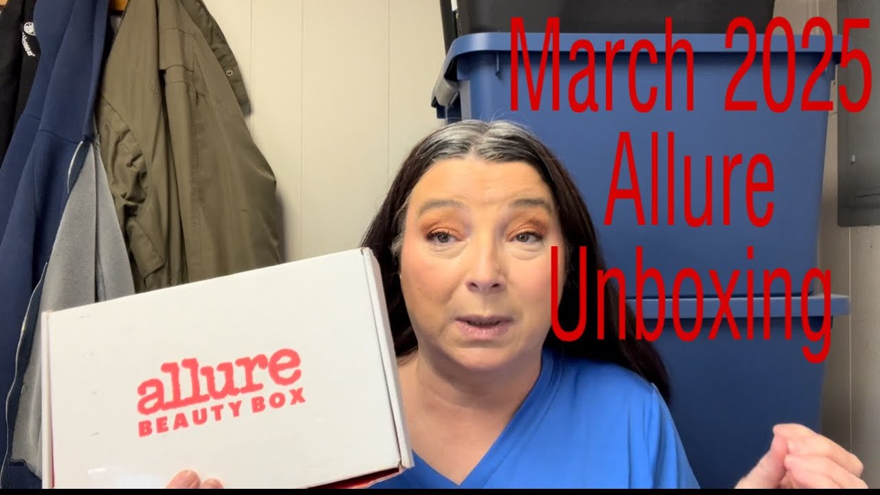 Allure March 2025 Unboxing #allurebeauty - YouTube