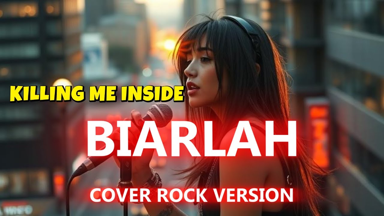BIARLAH - KILLING ME INSIDE (COVER ROCK VERSION) - YouTube