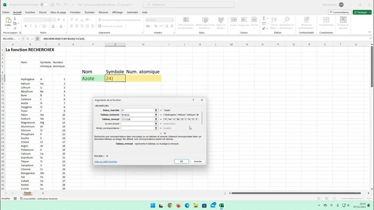 Tuto Excel 365 - Formation complète - YouTube