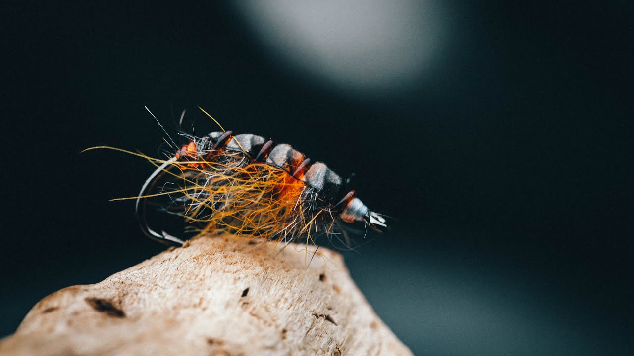 FLY TYING - Orange GAMMARUS - TUTORIAL - YouTube
