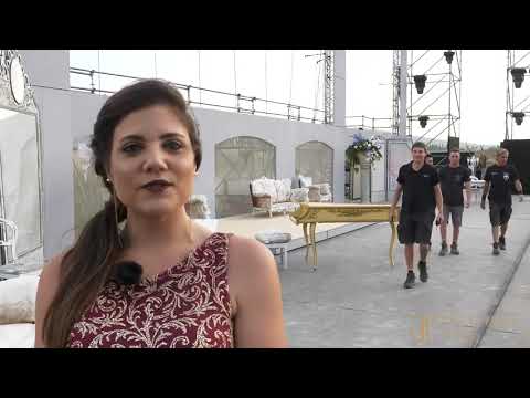 Trisha Volpe host at the Andrea Bocelli Teatro del Silenzio in Tuscany ...