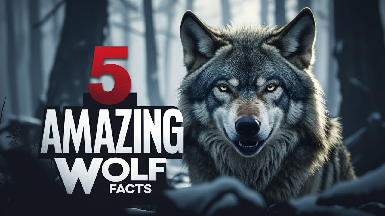 5 Amazing wolves facts| Wolves facts| Amazing facts - YouTube