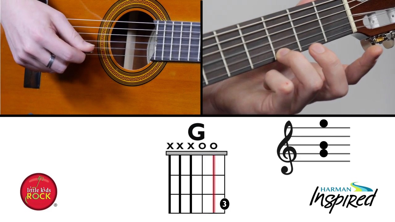 How to Play and Switch Between the Easy G and Easy Emi Chord - YouTube