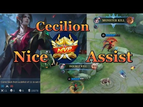 Cecilion MLBB best Assist MVP - YouTube