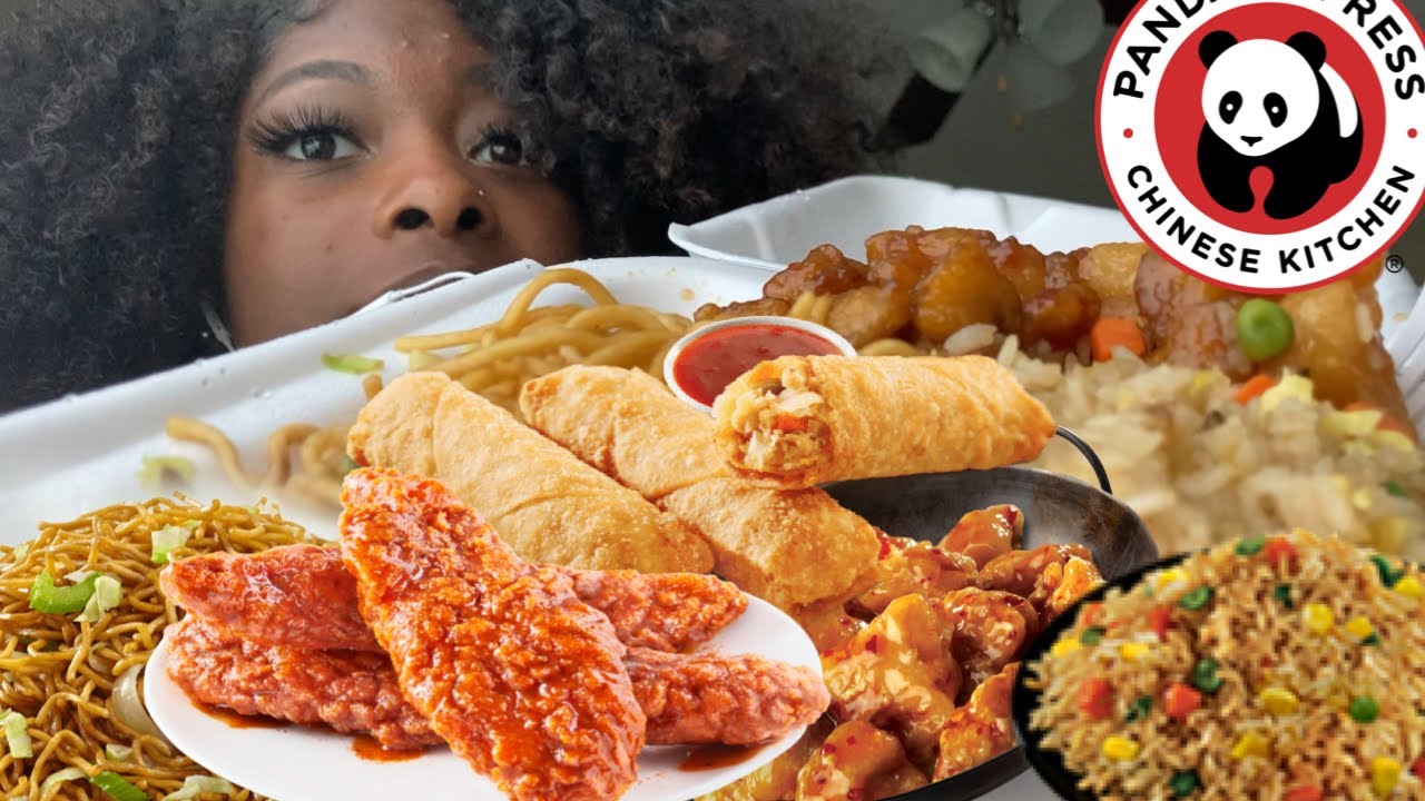 PANDA EXPRESS MUKBANG/ASMR - YouTube