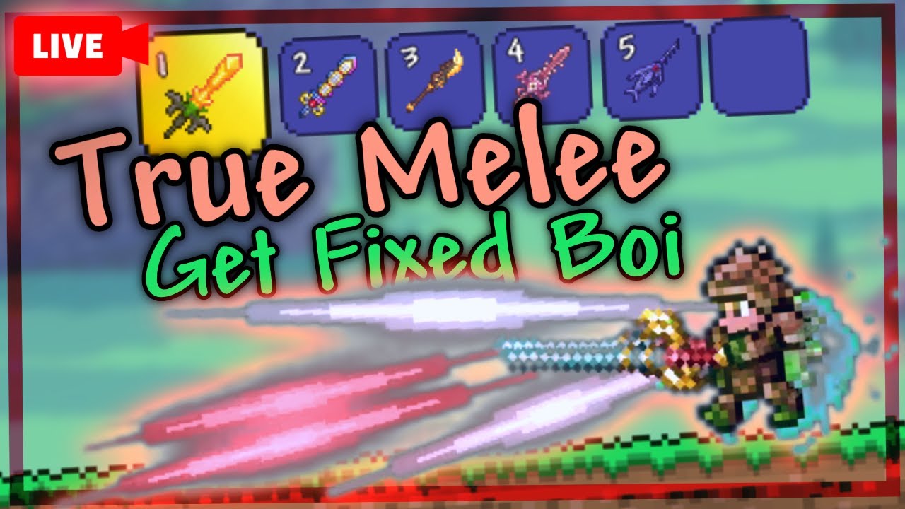 Terraria True Melee on Legendary Zenith [3] - Hardmode Begins - YouTube