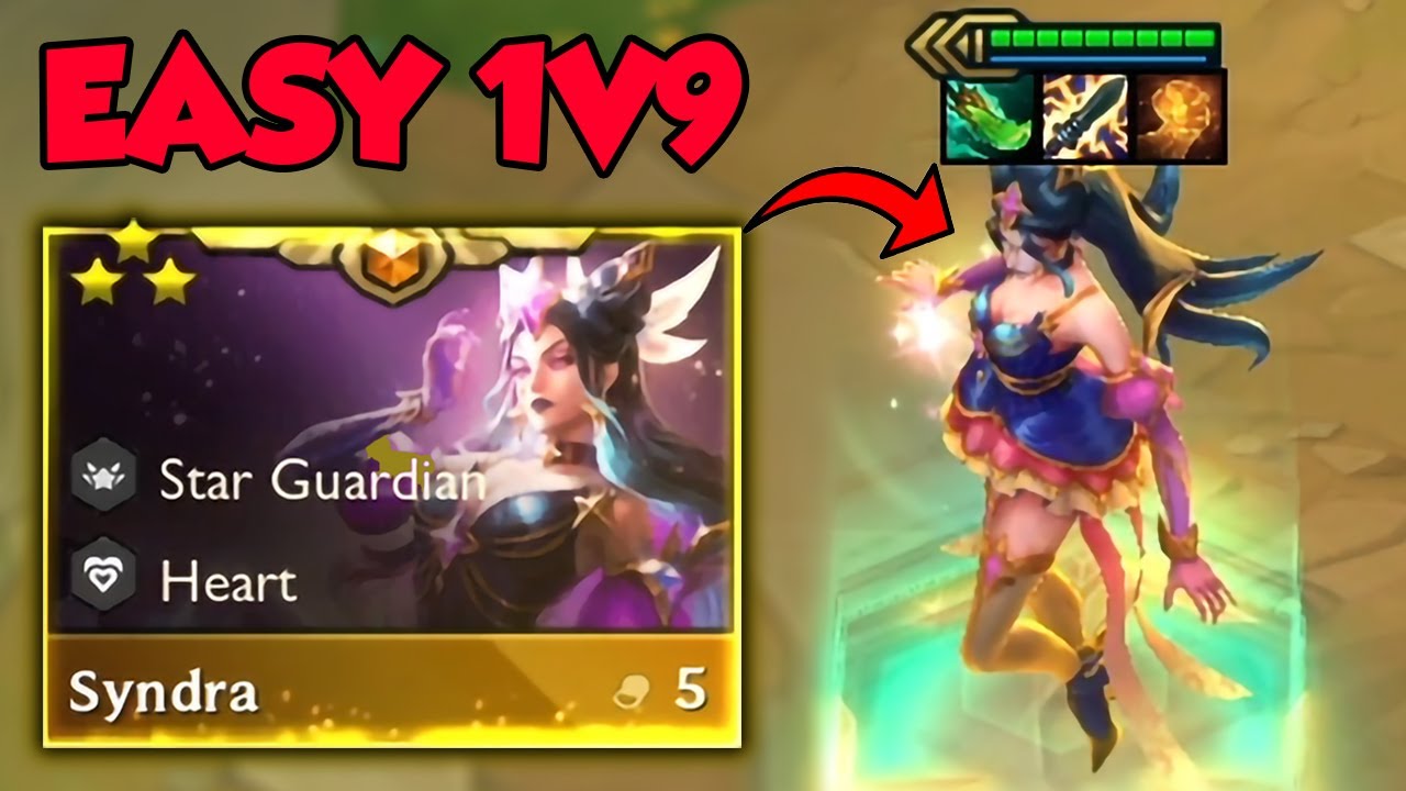 HOW TO 1V9 WITH A 3 STAR SYNDRA | Teamfight tactics TFT - YouTube