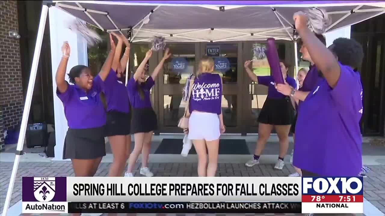 Spring Hill College gets ready for fall classes - YouTube