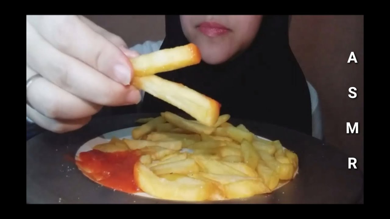 ASMR French fries #softcrunchyeatingsounds (no talking) - YouTube