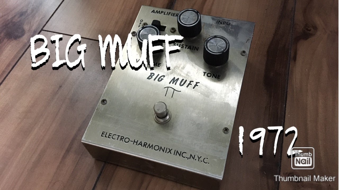 Big Muff π 1st Triangle knob model - YouTube