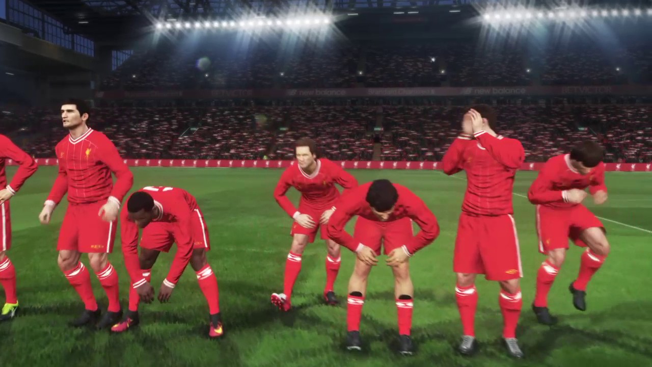 PES 2017 PESUniverse Legends Liverpool Merseyside Derby Anfield ...