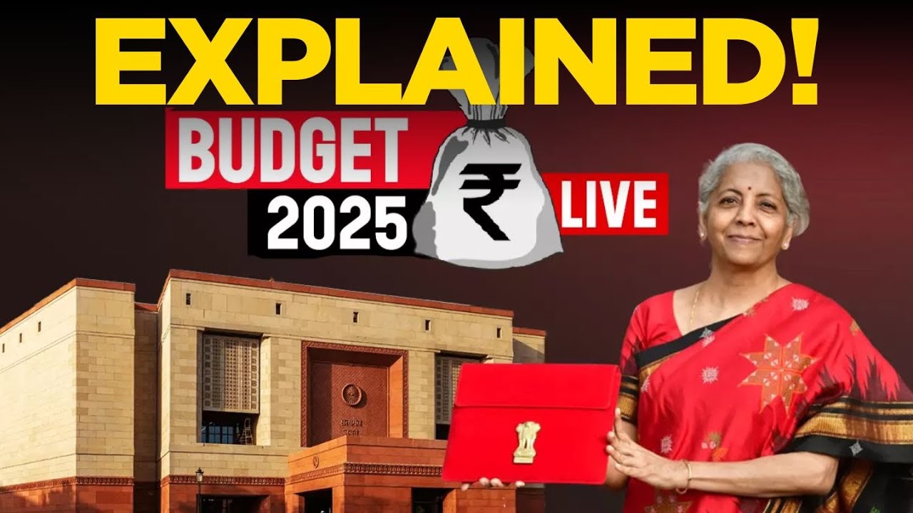 Budget 2025 LIVE | Nirmala Sitharaman LIVE | Union Budget 2025 | Income ...
