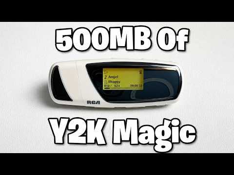 Y2K MP3 Player that is actually pretty cool!