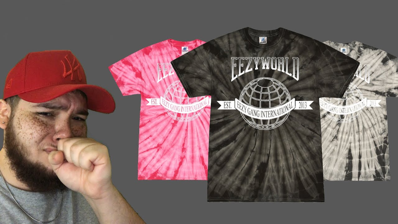 DESIGNING NEW EEZY GANG MERCH - EEZY WORLD V2 - YouTube