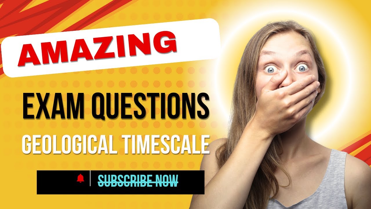 ከGeological timescale ይዘት የፈተና ጥያቄዎች Exam Questions from Geolpgical timescale - YouTube