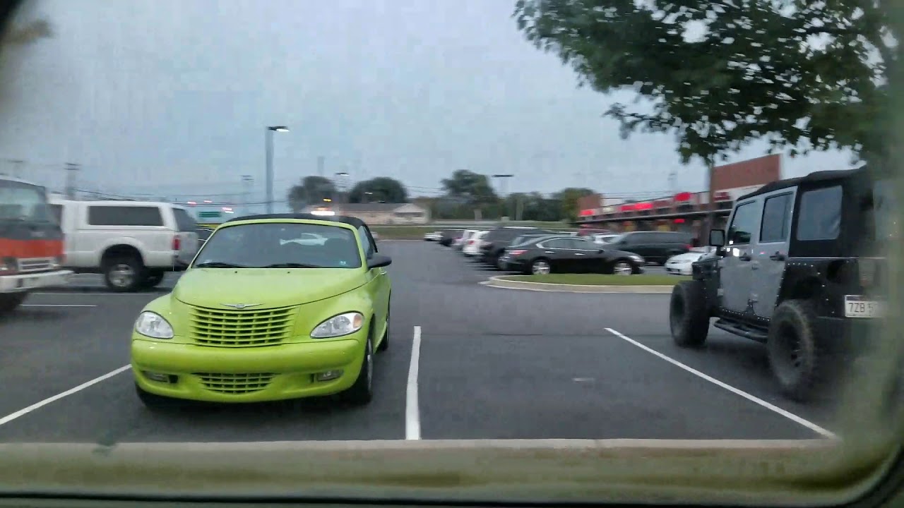 COOLEST PT CRUISER EVER! LIME GREEN PT GT! - YouTube