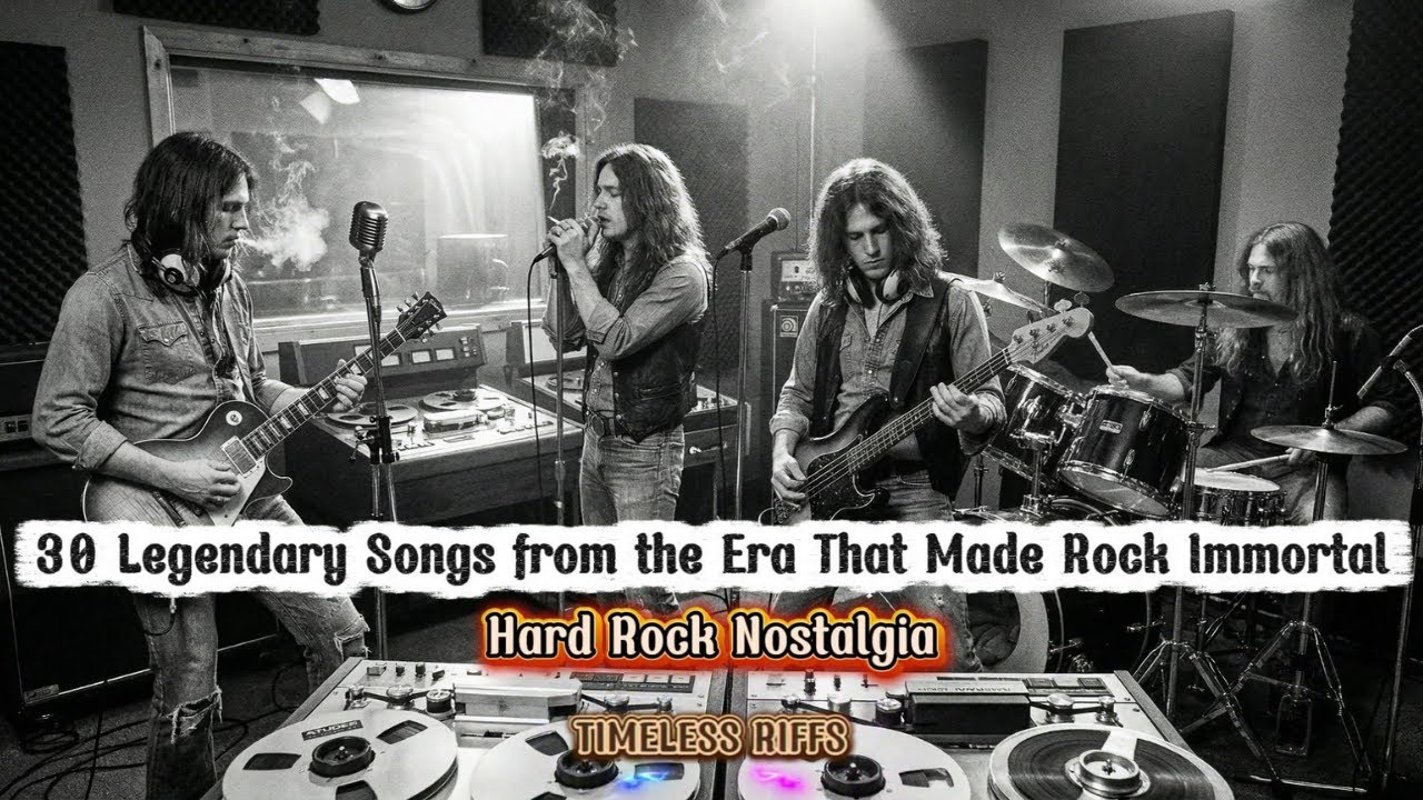 Hard Rock Nostalgia | 30 Legendary Songs from the Era That Made Rock ...