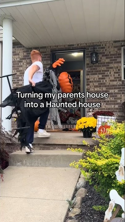 Turning My Parents House Into A Haunted House! - YouTube